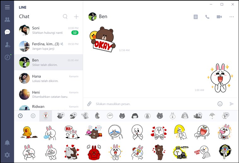 Download Line For PC Terbaru