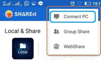 Cara Menggunakan SHAREit di Laptop Untuk Mengirim Berbagai File